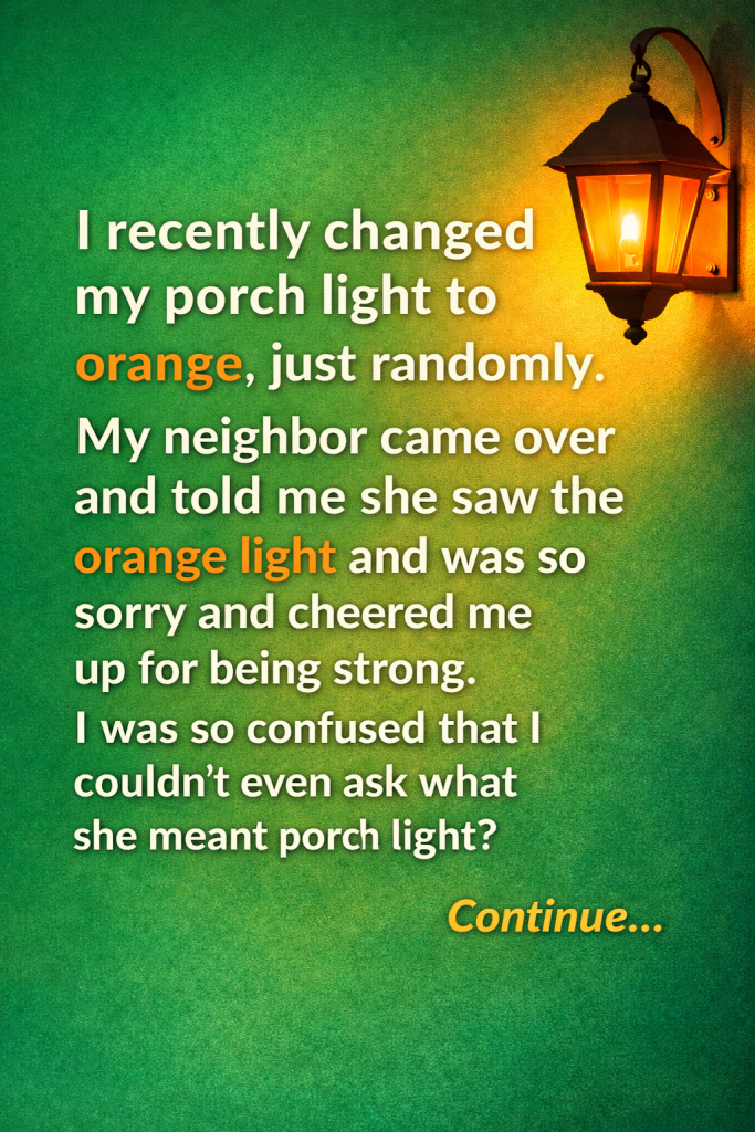 “The True Meaning Behind a Purple Porch Light—and the Strong Statement ...